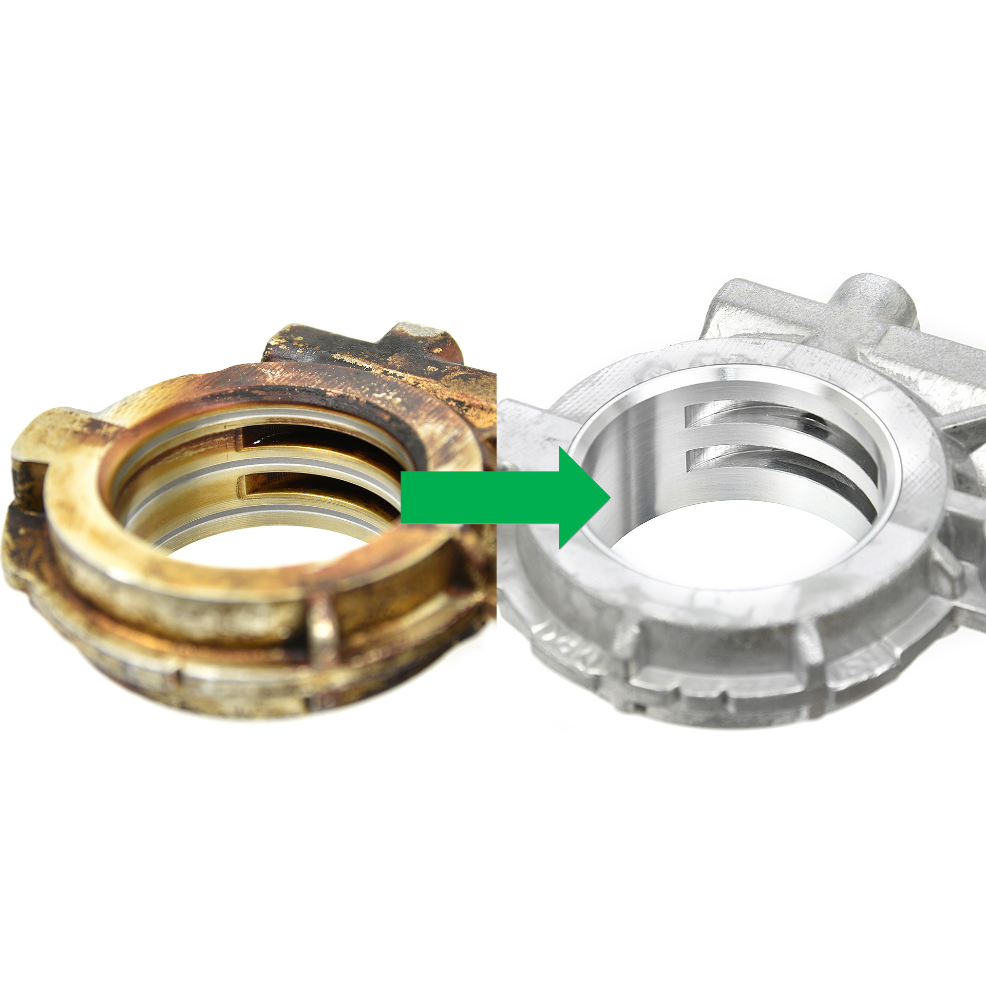 Camshaft adjuster repair Audi 3.0 V6 ASN BBJ AVK 4pc